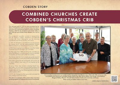 Combined Churches Crib - Cobden